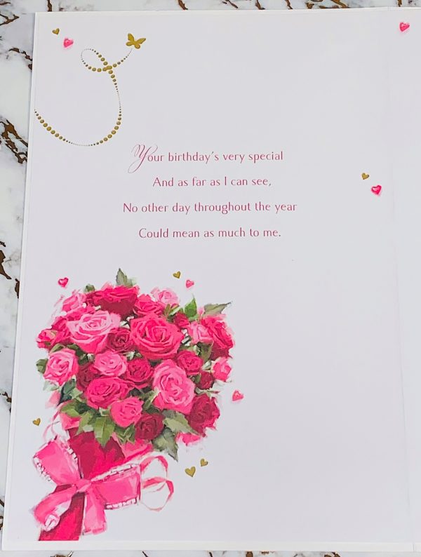 Partner Birthday Card Stunning Design by Write from the Heart