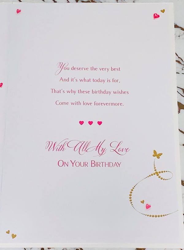 Partner Birthday Card Stunning Design by Write from the Heart
